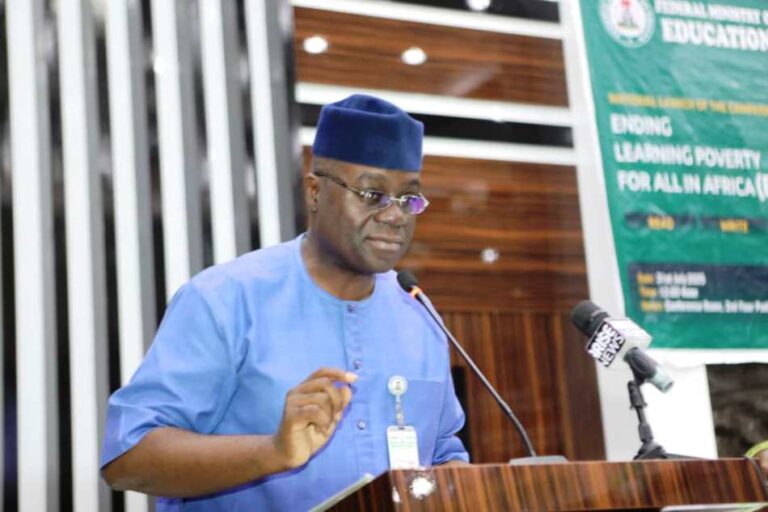 FG Launches Continental Campaign To End Learning Poverty For All In ...